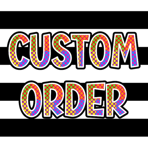 Custom Order Custom Design Custom PNG - Etsy