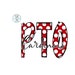PTA Custom Doodle Letter School Name PNG - PTO Doodle Letter Design ...