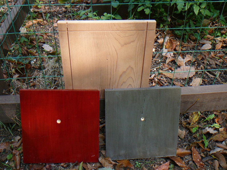 Raw Cedar Eastern Bluebird / Chickadee Nesting Box / Birdhouse - Etsy