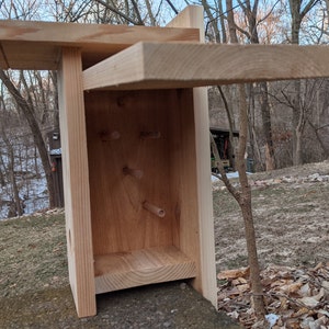 Cedar Songbird Roosting Box - With Cleanout - Etsy