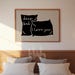 Funny Bedroom Quote Print: 'dear Bed I Love You' - Minimalist Wall Art ...