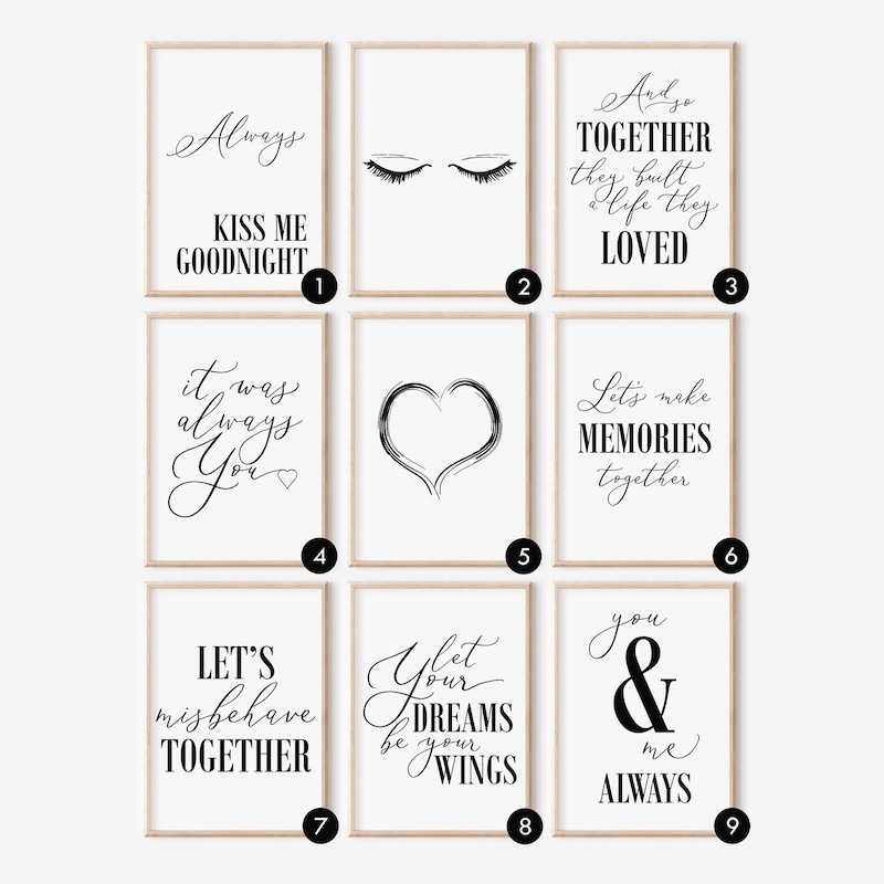 Bedroom Wall Decor - Etsy