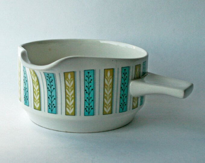 Midwinter Sauce Boat, Everglade Pattern. 1970s Tea Set. Midwinter Gravy ...