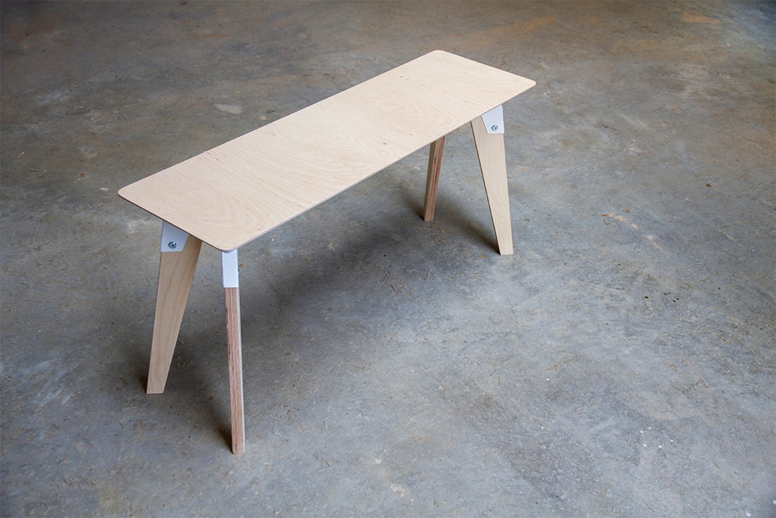 Scandi Style Plywood Bench. - Etsy