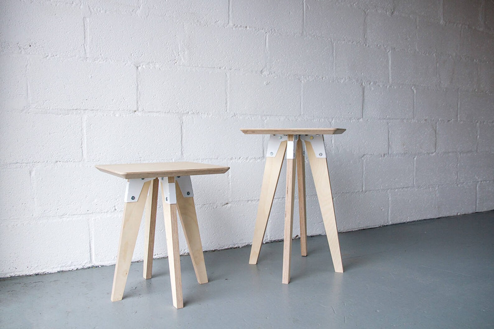 Scandi Plywood Side Table, Bedside, Plant Stand - Etsy