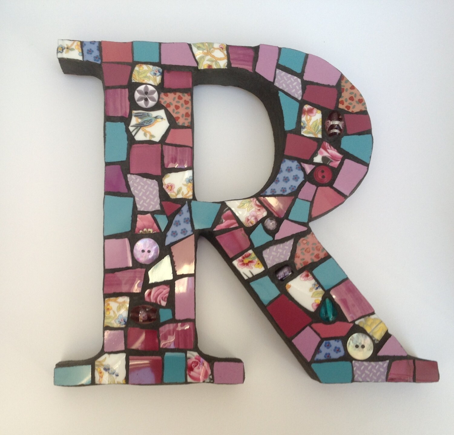 Large Mosaic Letter - Etsy
