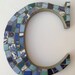 Large Mosaic Letter C - Etsy