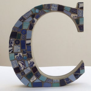 Large Mosaic Letter C - Etsy UK