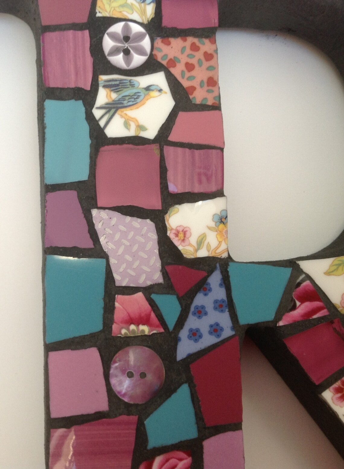 Large Mosaic Letter - Etsy