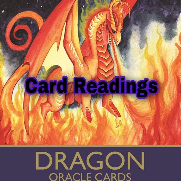 Dragon Oracle Cards - Etsy