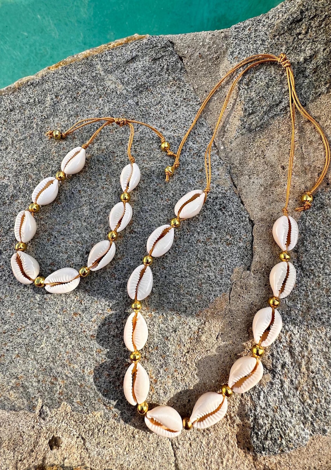 Coastal Cowrie Shell Necklace/beach Cowrie Shell Choker - Etsy