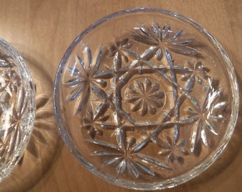 Clear glass coasters | Etsy