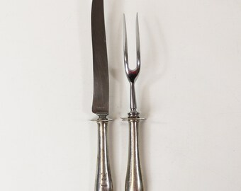 Antique carving set | Etsy