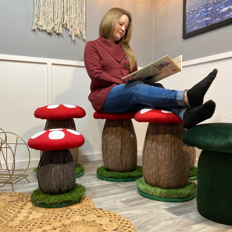 Mushroom Stool - Etsy
