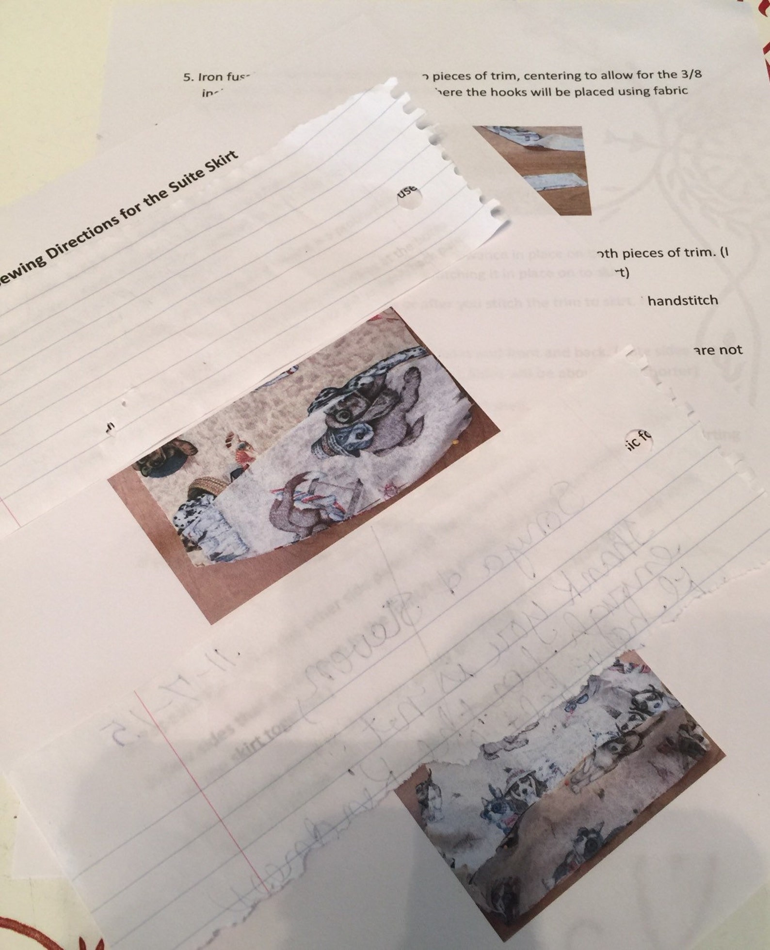 31 Thirty-one Pattern and Instructions for Suite Skirt Complete With ...