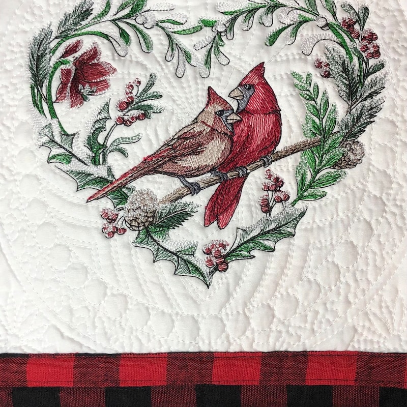 Cardinal Quilt Pattern - Etsy