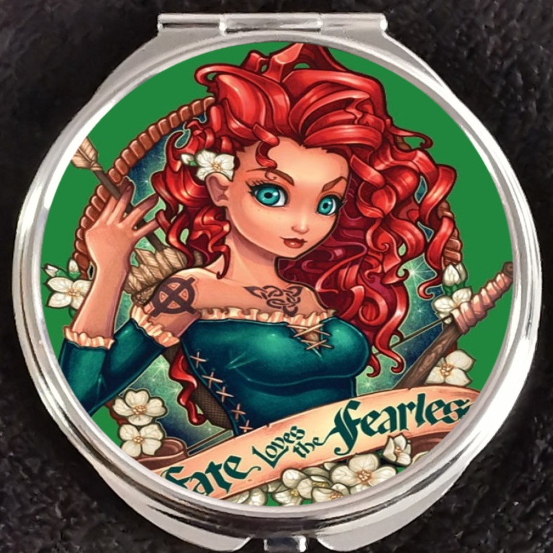 Princess Merida Brave Scottish Fate Tattoo Flash Art Pinup Disney ...
