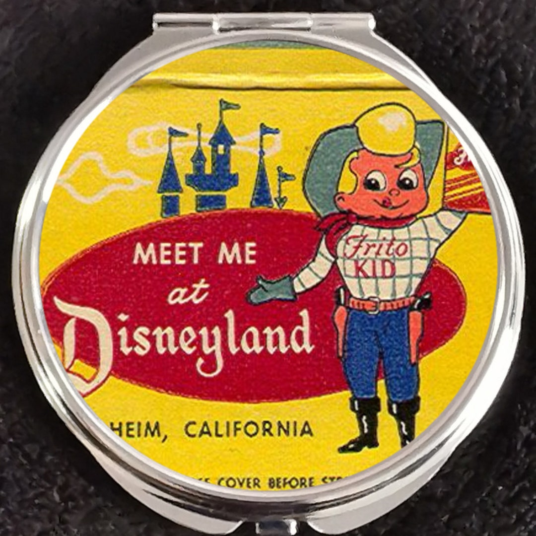 Fritos Kid Meet Me at Disneyland Vintage Frontierland Poster Walt ...