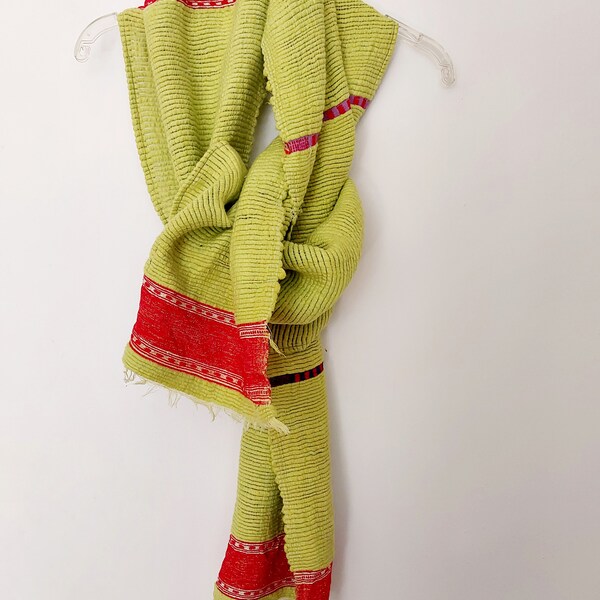 Chartreuse Scarf - Etsy