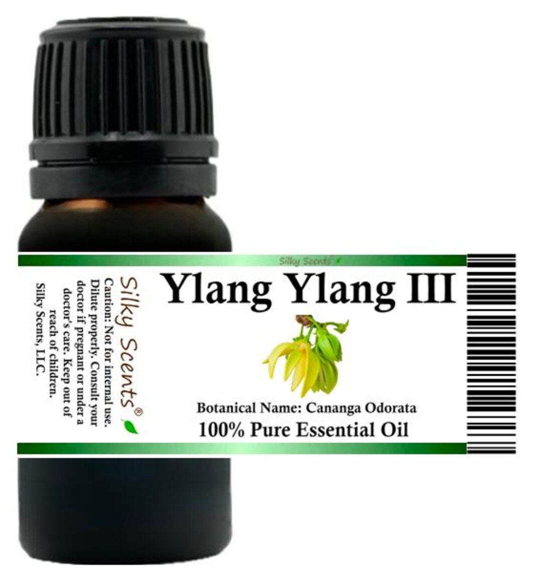 Silky Scents Ylang Ylang III Essential Oil (cananga Odorata) 100% Pure ...