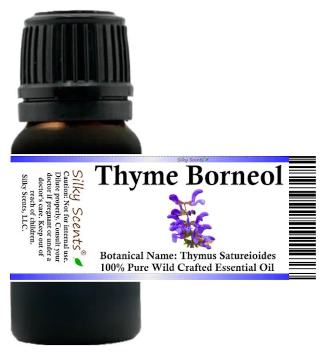 Silky Scents Thyme Borneol Wild Crafted Essential Oil (thymus ...