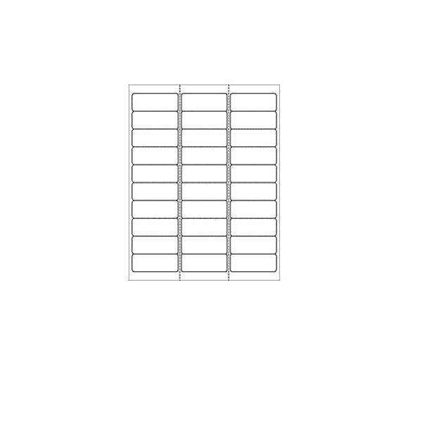 Blank Stickers MPRT 2" X 4" Shipping Address Labels 5000 Label Stickers ...