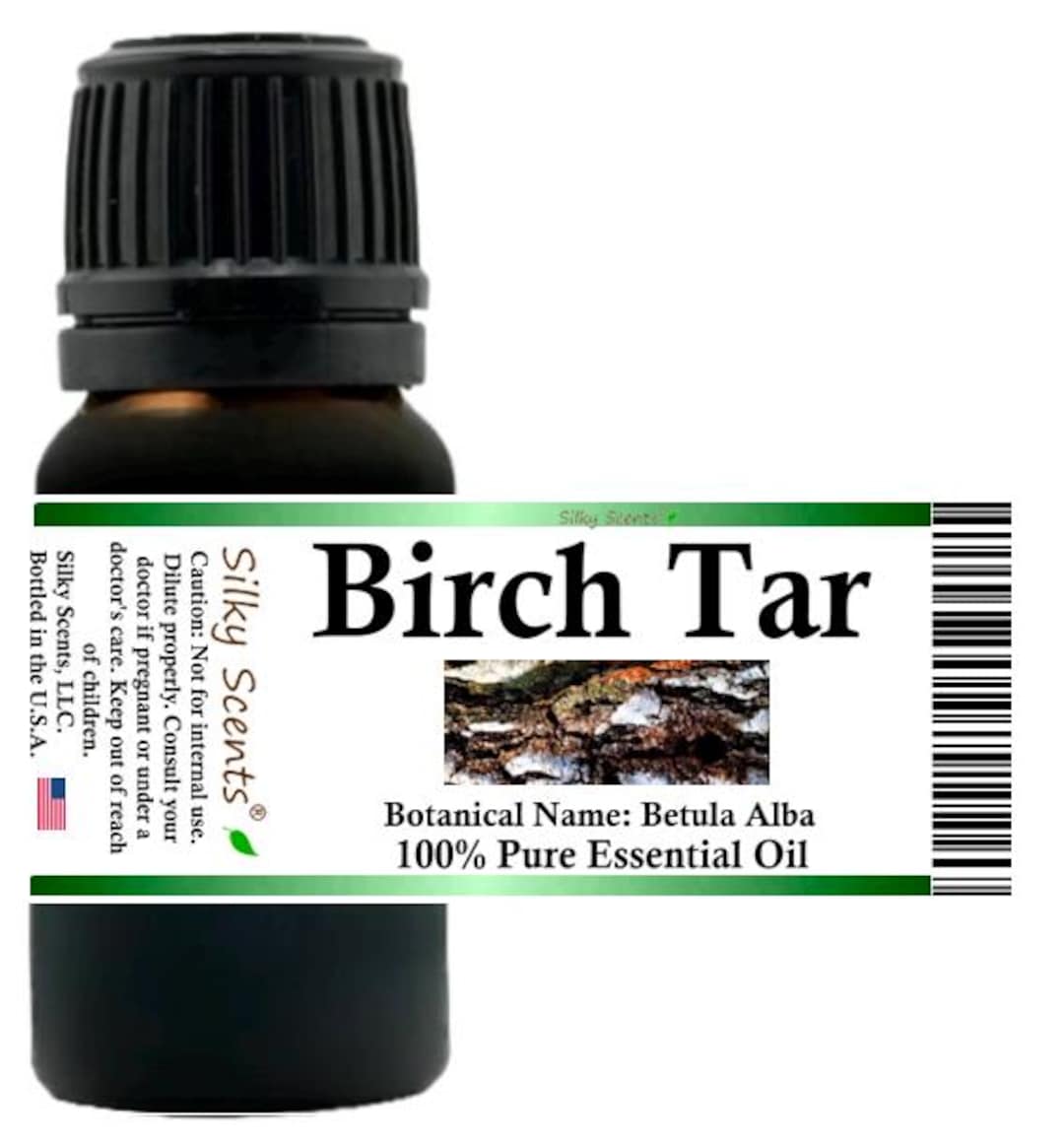 Silky Scents Birch Tar Essential Oil (betula Alba) 100% Pure and ...