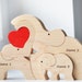 Wooden Christmas Nativity Scene: Holy Family in Bethlehem Star Puzzle ...