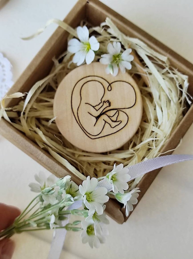 Handmade Wooden Memorial Baby Loss Gift Bereavement Fetus - Etsy