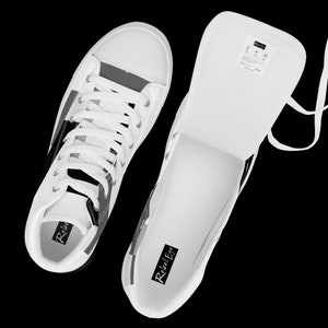 Rebel Eye Mens High Top Canvas Shoes, Converse Sneakers, Women's Size 8 ...