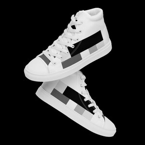 Rebel Eye Men’s High Top Canvas Shoes, Converse Sneakers, Women's Size ...