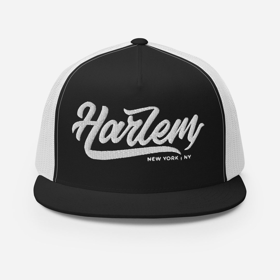 Harlem Trucker Cap, Retro Mesh Snapback - Etsy