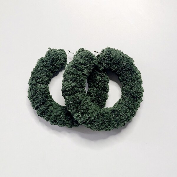 Green Fuzzy Fabric - Etsy