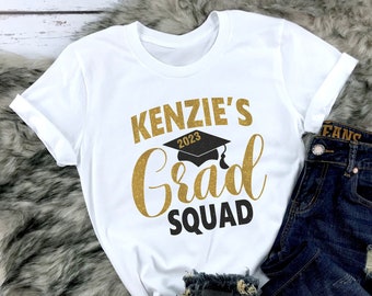 Grad Squad 2022 Shirt Graduation Squad Shirt 2022 Graduation - Etsy