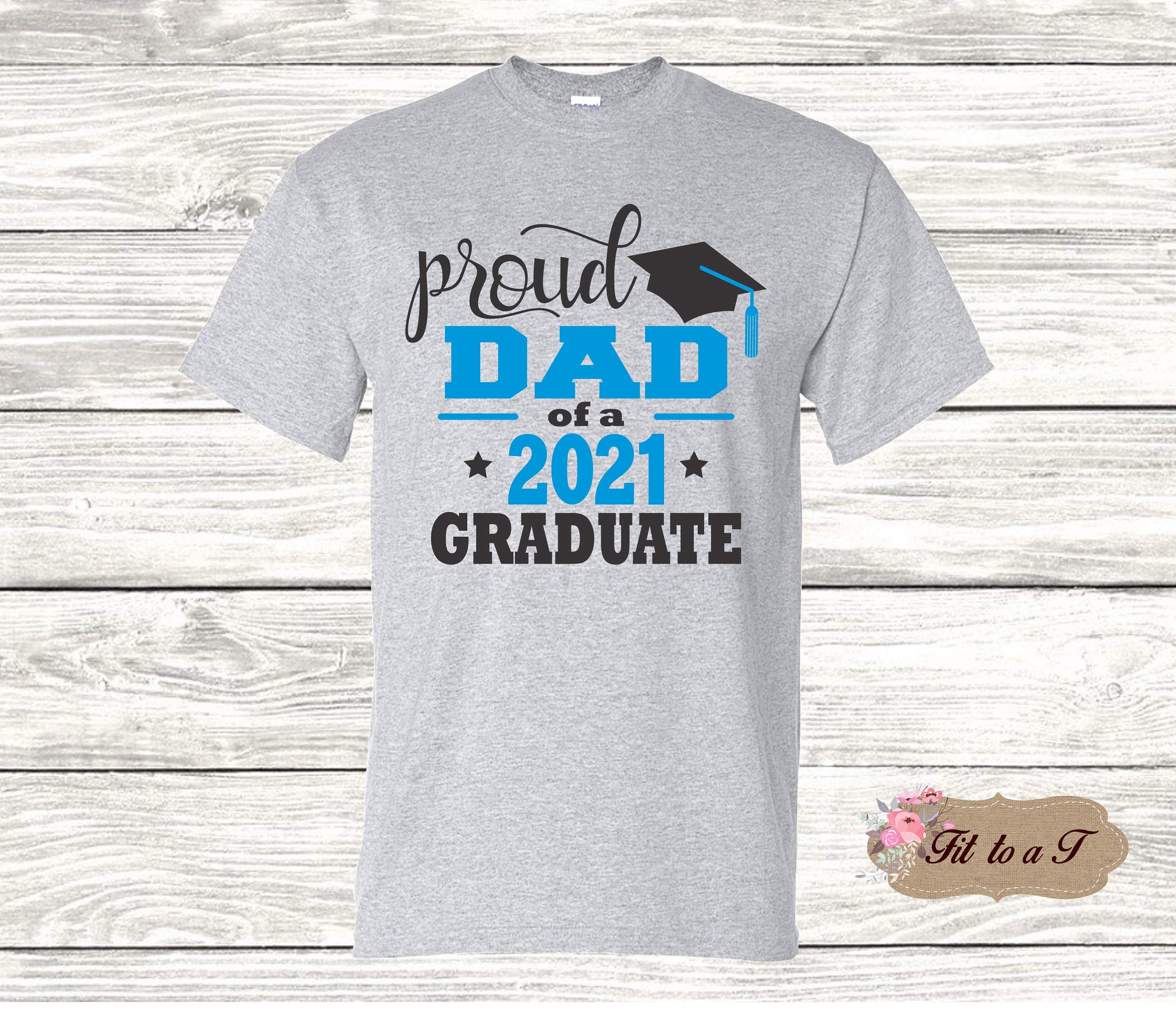 Proud Dad of a Graduate T-Shirt Graduation Shirt Gifts for | Etsy