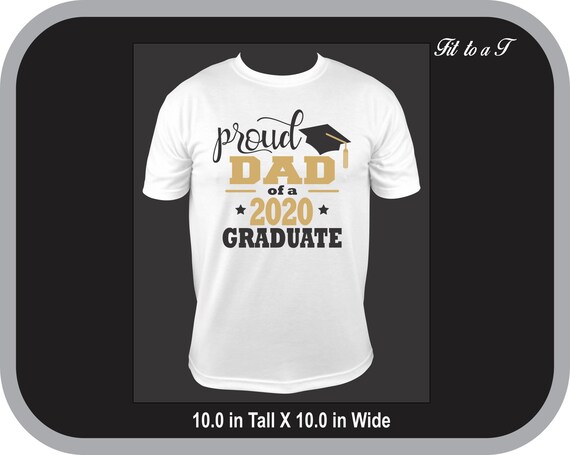 Proud Dad of a Graduate T-Shirt Graduation Shirt Gifts for | Etsy