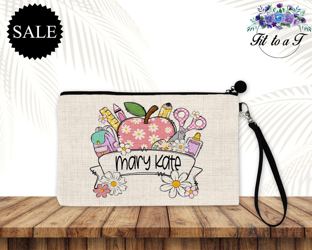 Personalized Pencil Pouch, Custom School Supplies, Back to School Gifts ...