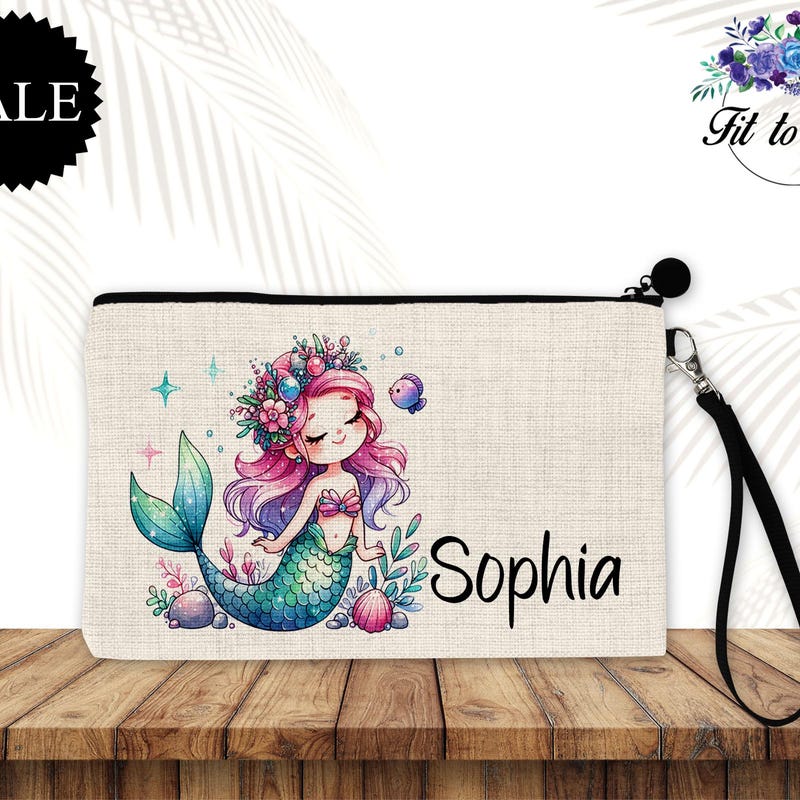 Personalized Mermaid Wallet - Etsy