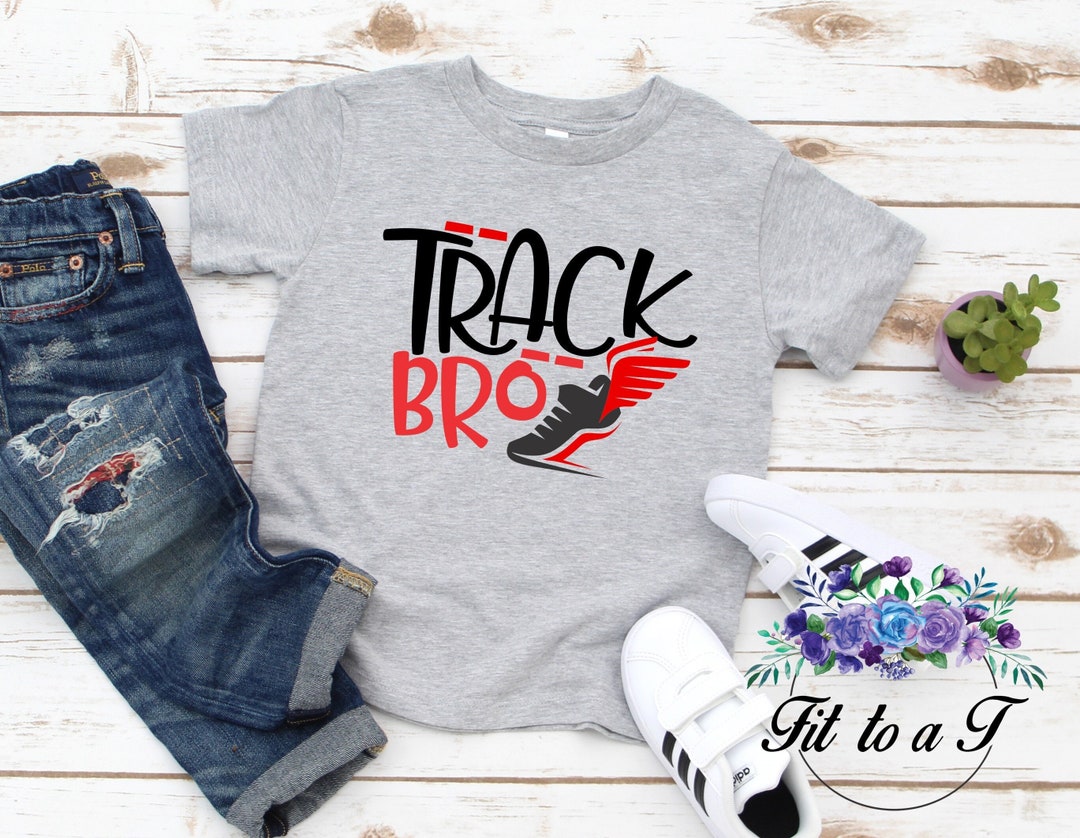 Track Bro T-shirt, Track and Field, Track Brother T-shirt, Track Spirit ...