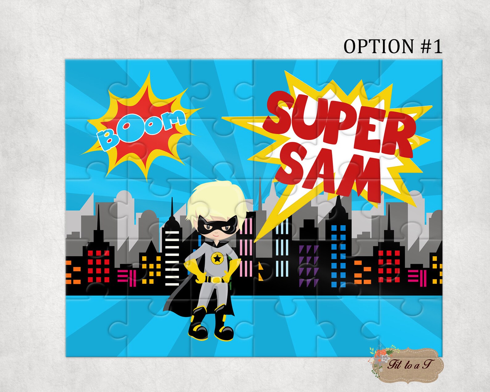 Personalized Superhero Jigsaw Puzzle Personalized Gifts for - Etsy