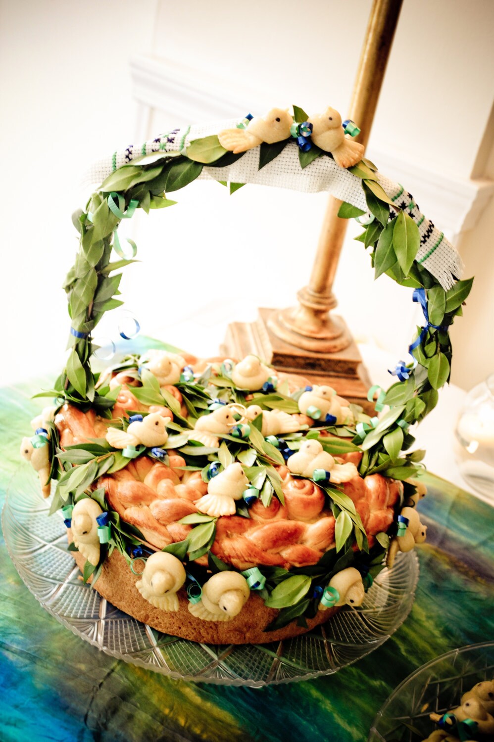 Medium Size Fully Decorated Korovai ukrainian Wedding Bread - Etsy