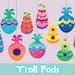 Troll Pods! • Digital Print • Trolls Party Decor - Etsy