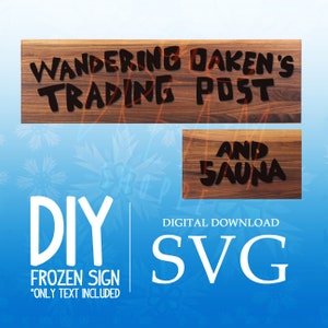 Wandering Oaken's Trading Post and Sauna SVG • DIGITAL DOWNLOAD - Etsy
