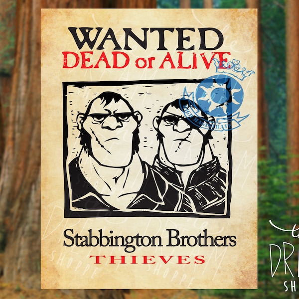 Tangled Wanted Poster - Etsy