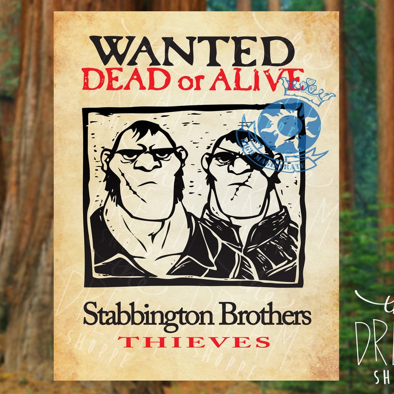 Tangled Wanted Posters - Etsy