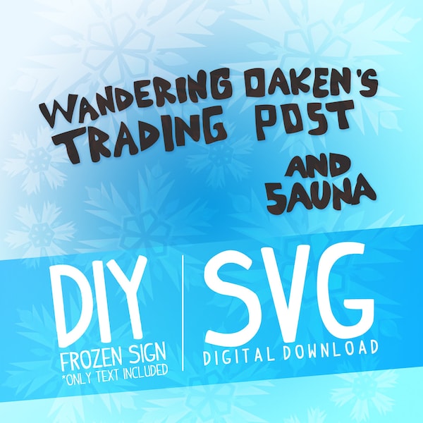 Wandering Oaken Svg - Etsy