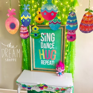 Troll Pods! • Digital Print • Trolls Party Decor - Etsy
