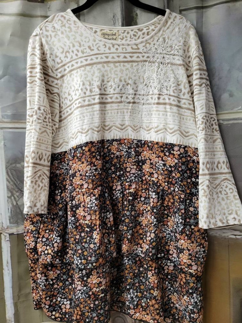 Romantic Chic Tunic Length Tiered Top PLUS Size - Etsy