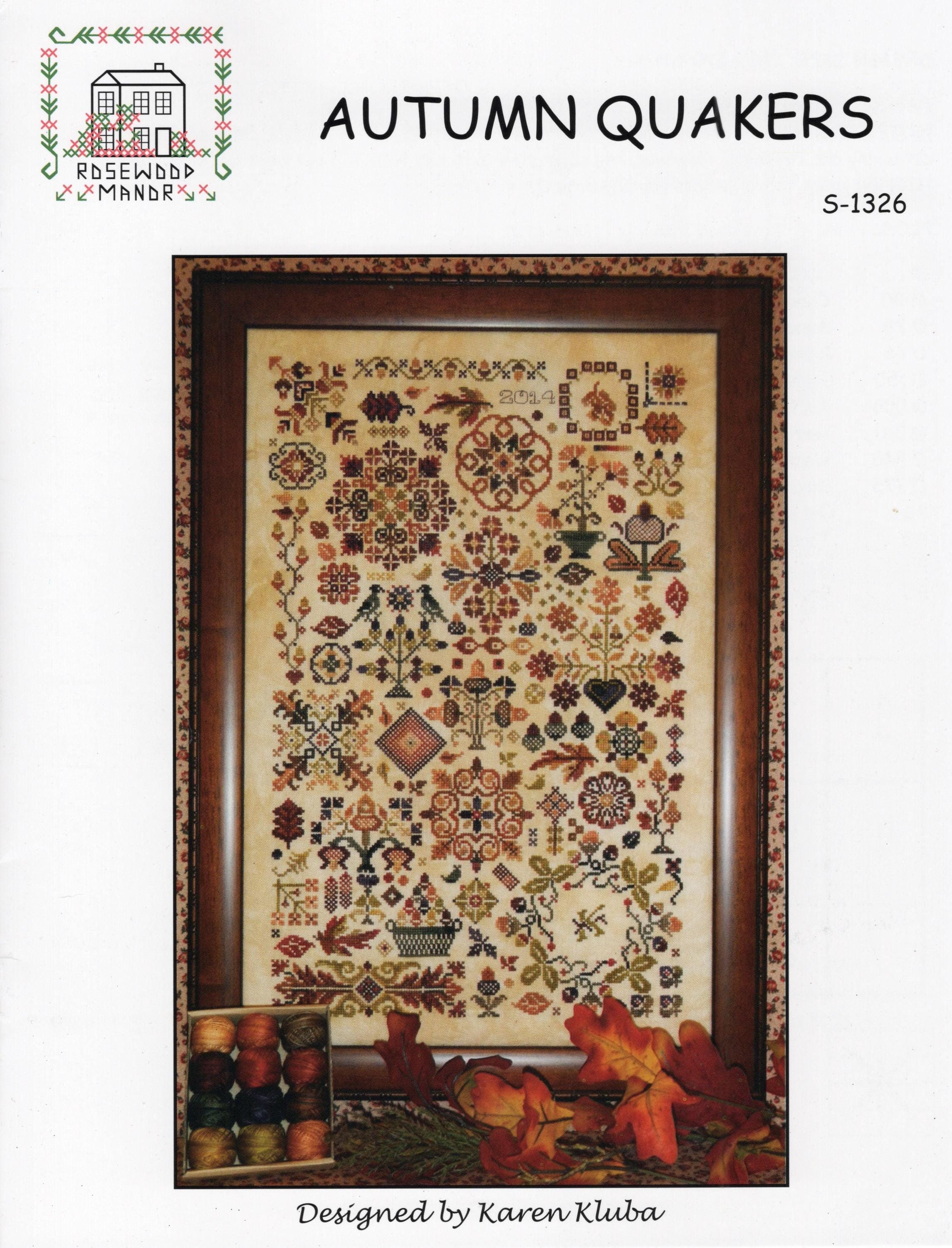 Rosewood Manor Autumn Quakers - Etsy