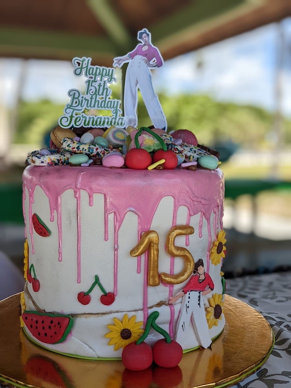 Harry Styles- Inspired - Customizable Cake Topper by BakeNCraft | Catch ...